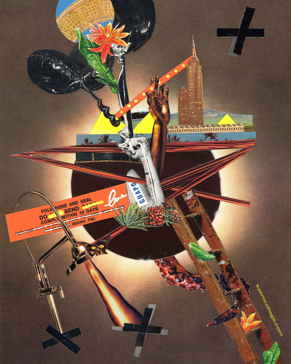 Kat M Collage Studio | Handcrafted Mixed-Media Art in South Florida ...